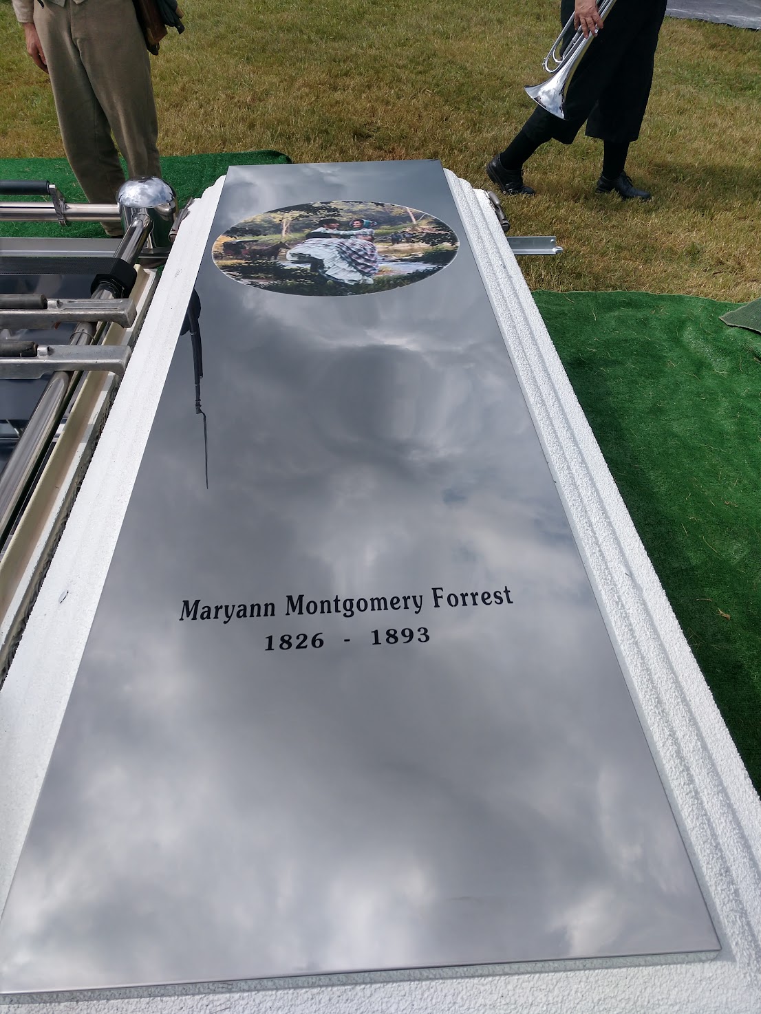 Lt. General N.B. Forrest and Mrs. Mary Ann Montgomery Forrest ...